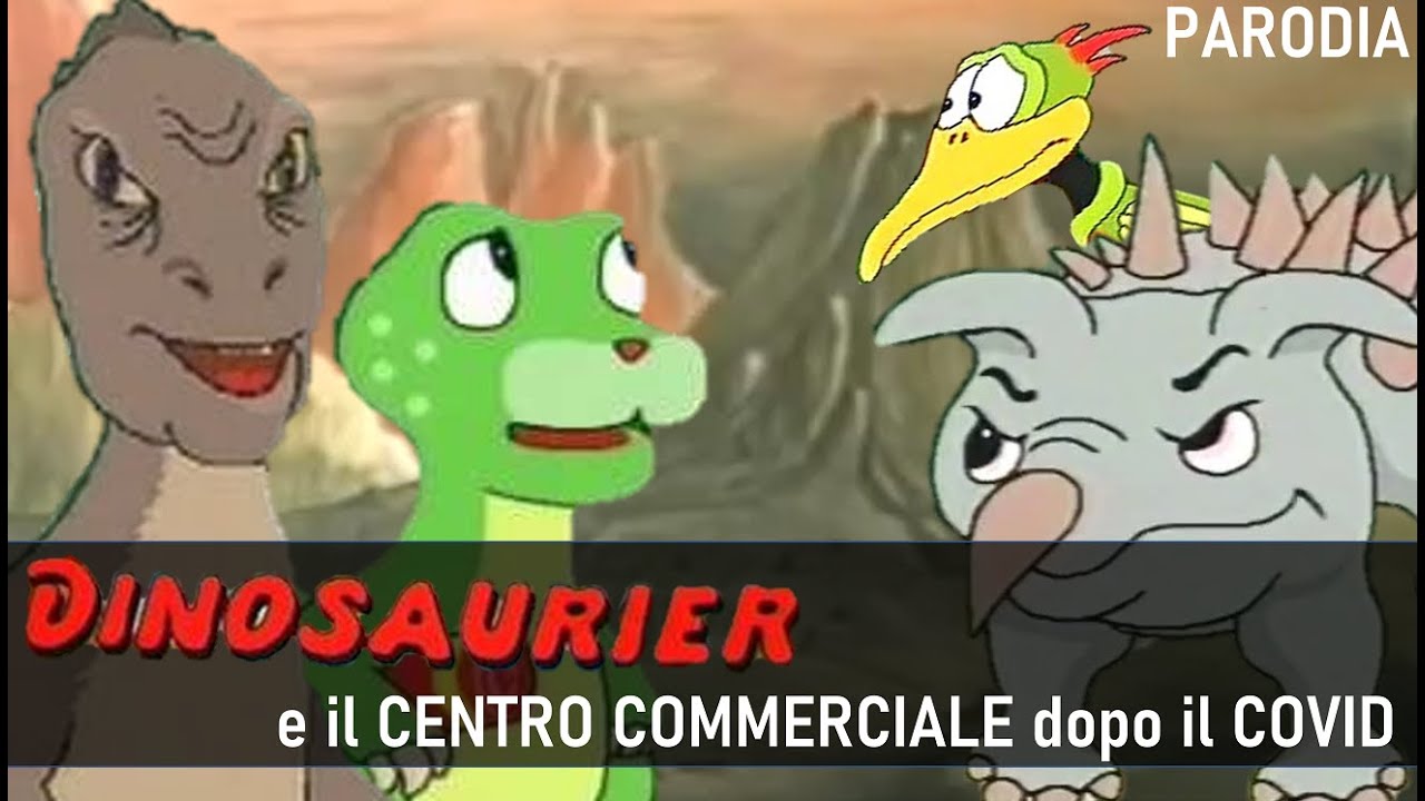 Il CENTRO COMMERCIALE - PARODIA Dinosauri Yee (Dingo Pictures) - YouTube