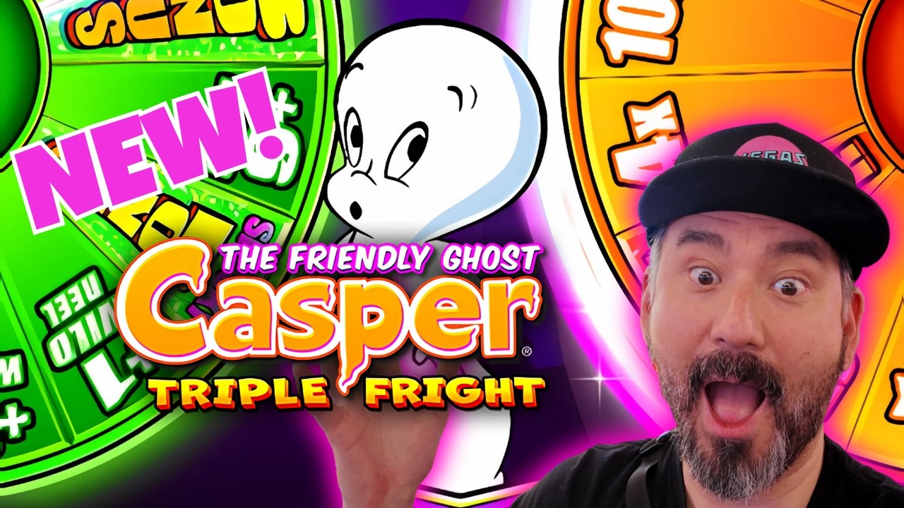 First Time Playing Casper Triple Fright Slot at The Rio! 👻🎰 - YouTube