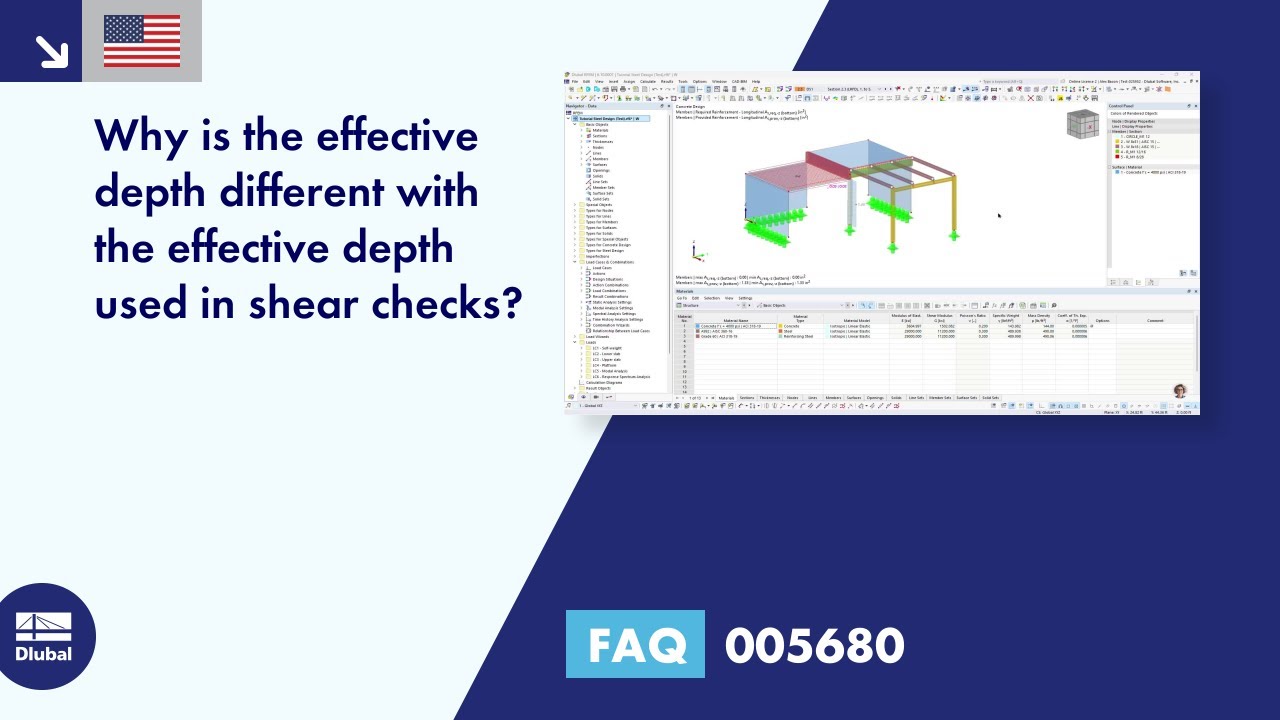 FAQ 005680 | Why is the effective depth different with the effective ...