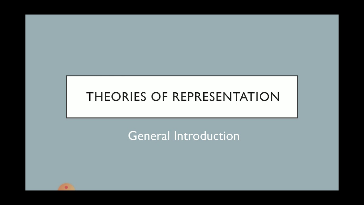 Theories of Representation part 1 - YouTube