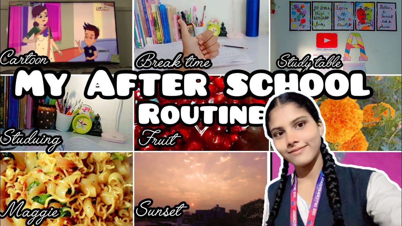 My After school routine vlog 💗 ️as a 8th grader student | indian girl ...