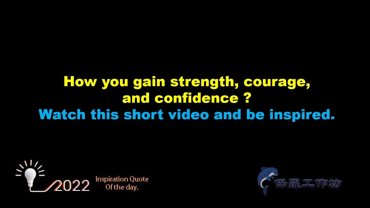 Inspirational Quote Of The Day （ day 442 ) - YouTube