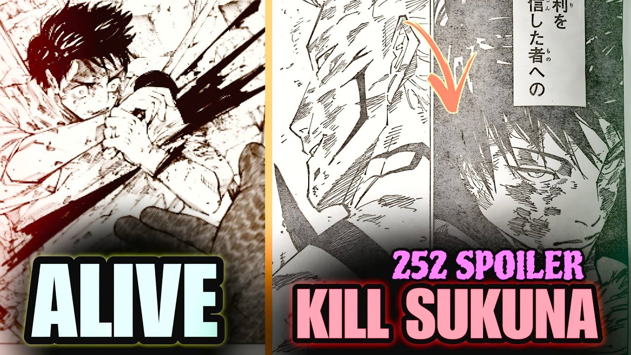 Yuta is Alive | Maki kill sukuna | jjk chapter 252 spoilers and leaks ...