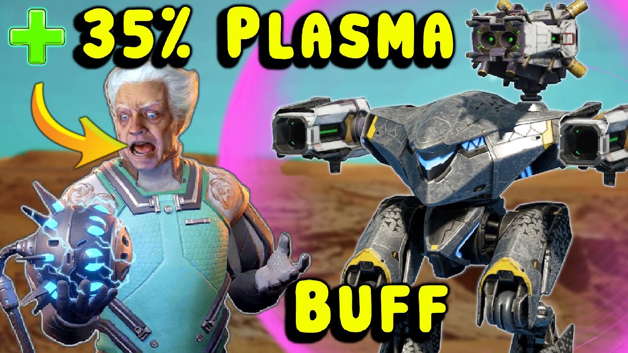 New +35% Plasma Buff Legendary Pilot - War Robots 8.3 Gameplay WR - YouTube