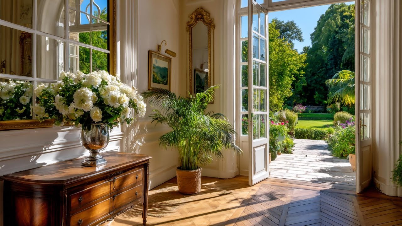 Comfortable French Country Living & Dining Elegance Inspired by Odiot’s ...