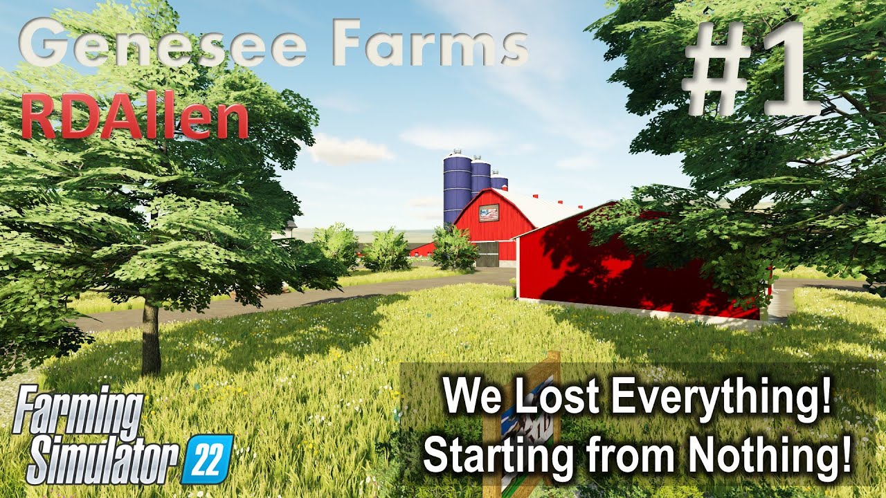 From Rags to Riches! | E1 Genesee Farms | Farming Simulator 22 - YouTube