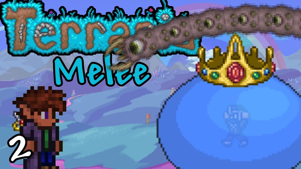 Terraria Melee Ep 2 Upgrades People - YouTube