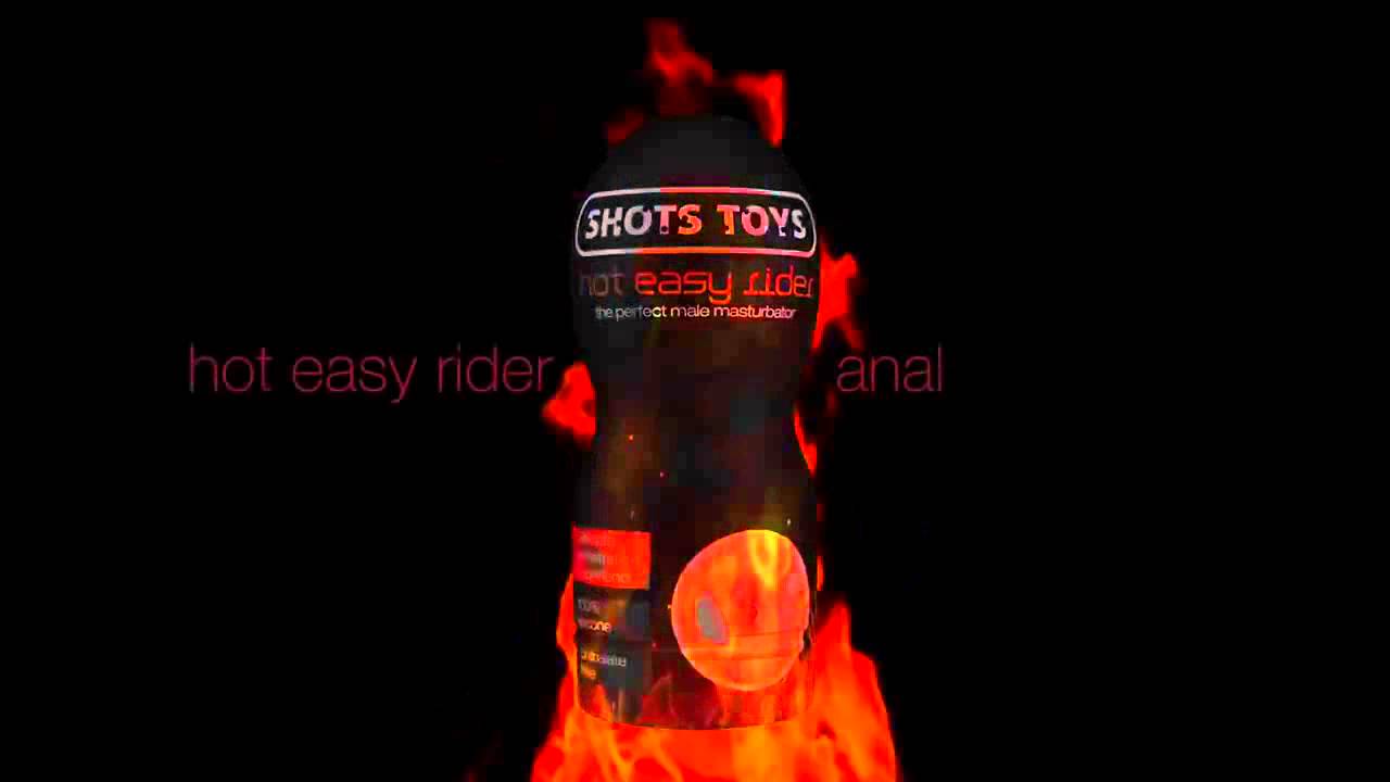 Shots Toys - Hot and Cold Easy Rider Masturbator - YouTube