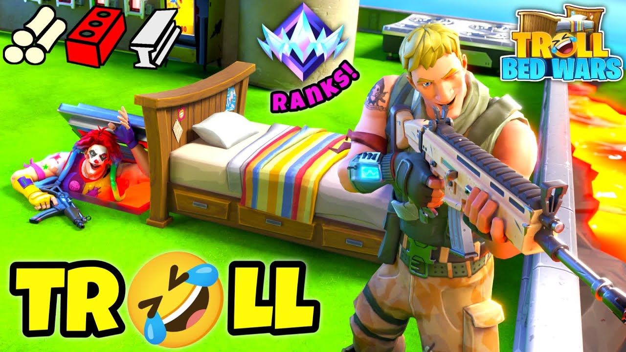 FORTNITE TR🤣LL Bed Wars 🛏️ TROLL VICTORY ROYALE - MAP CODE: 9783-9810 ...