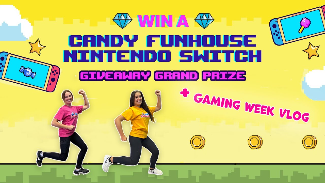 Gaming Week Mini Vlog & Custom Wrapped Nintendo Switch GIVEAWAY ...