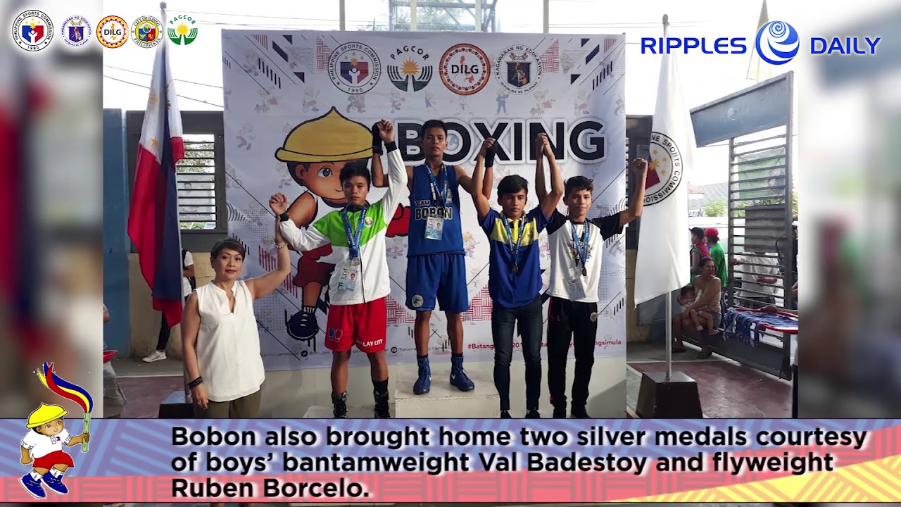 Bobon, Northern Samar is an emerging force in boxing - YouTube