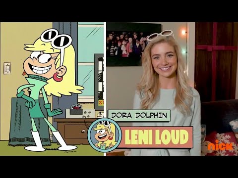 The Loud House - Leni Loud - Dora Dolphin - "Hey Guy's I am a back up ...