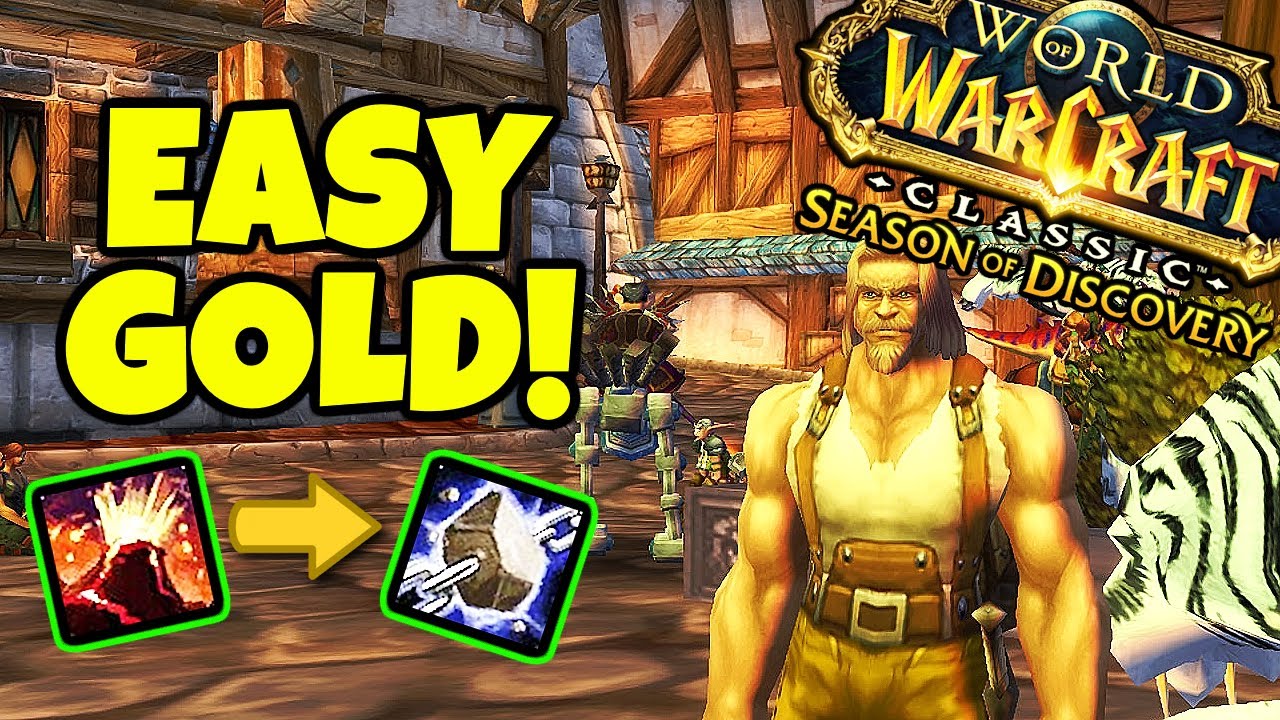 Make 100 Gold Per Day EASY in Phase 3 - Season of Discovery Alchemy ...