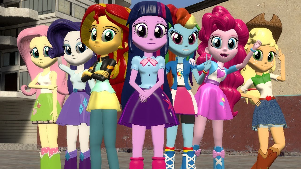 Rainboom Style Fashion Game with Equestria Girls - YouTube