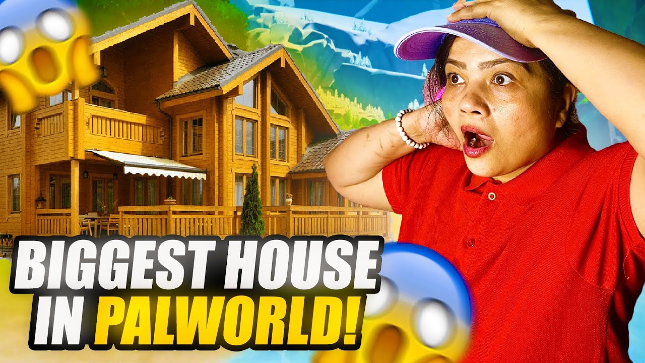 BIGGEST HOUSE IN PALWORLD | #palworld - YouTube