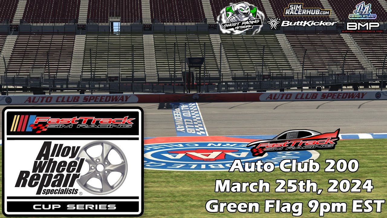 FastTrack Cup Series | Auto Club 200 | Auto Club Speedway | Ghost ...