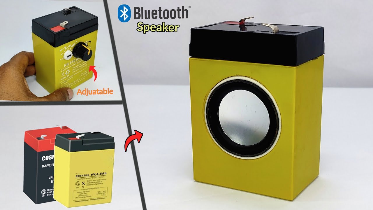 Amazing Invention From Old Battery - YouTube
