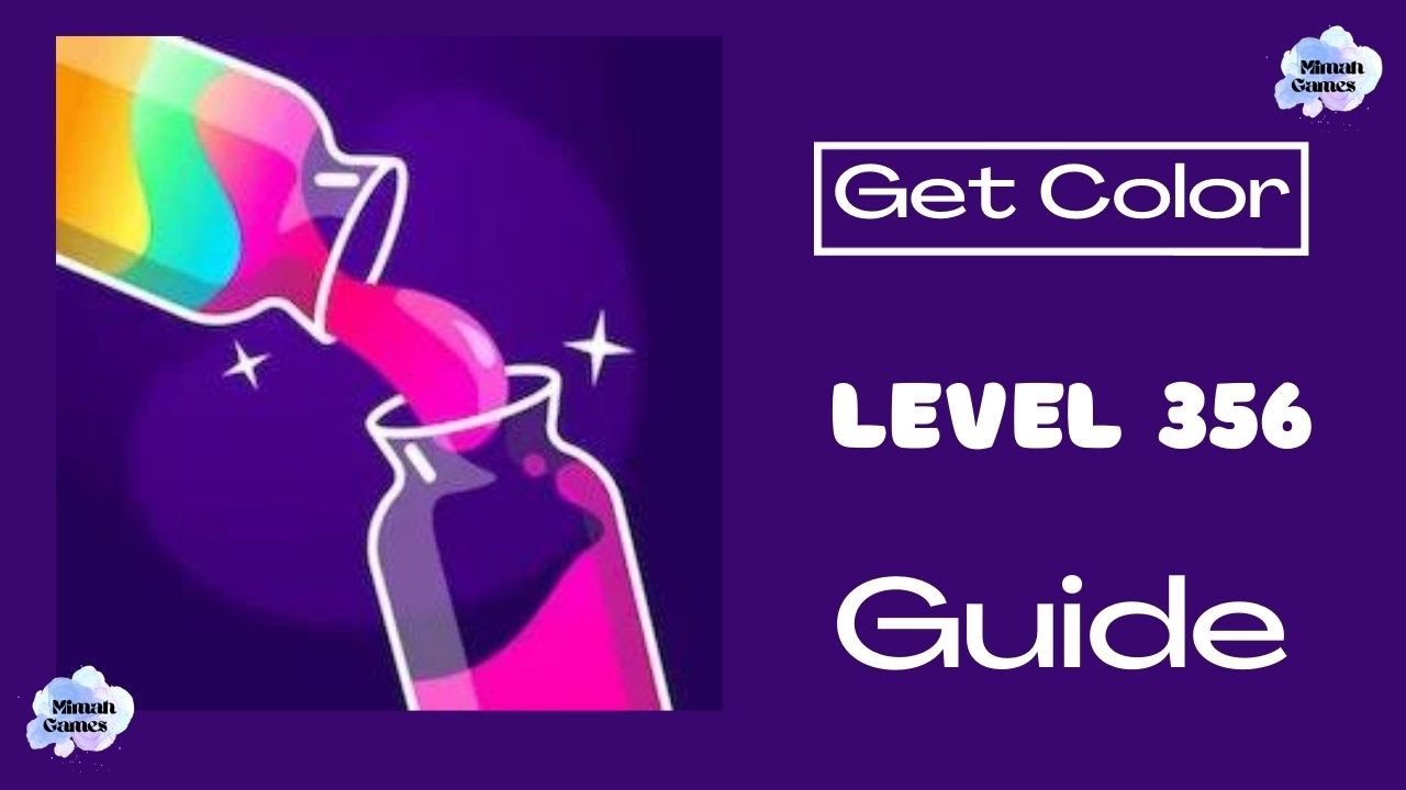 Get Color Level 356 Guide - YouTube