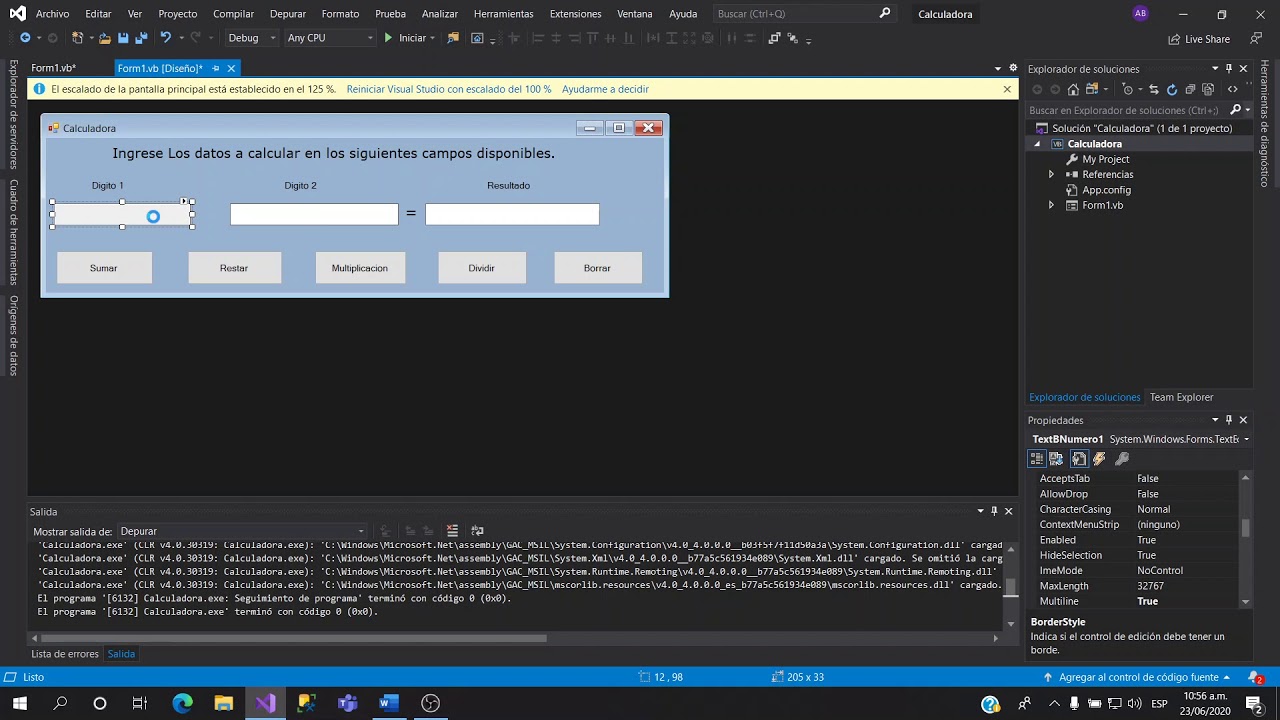 ¿Qué es un TextBox, propiedades y eventos? - YouTube