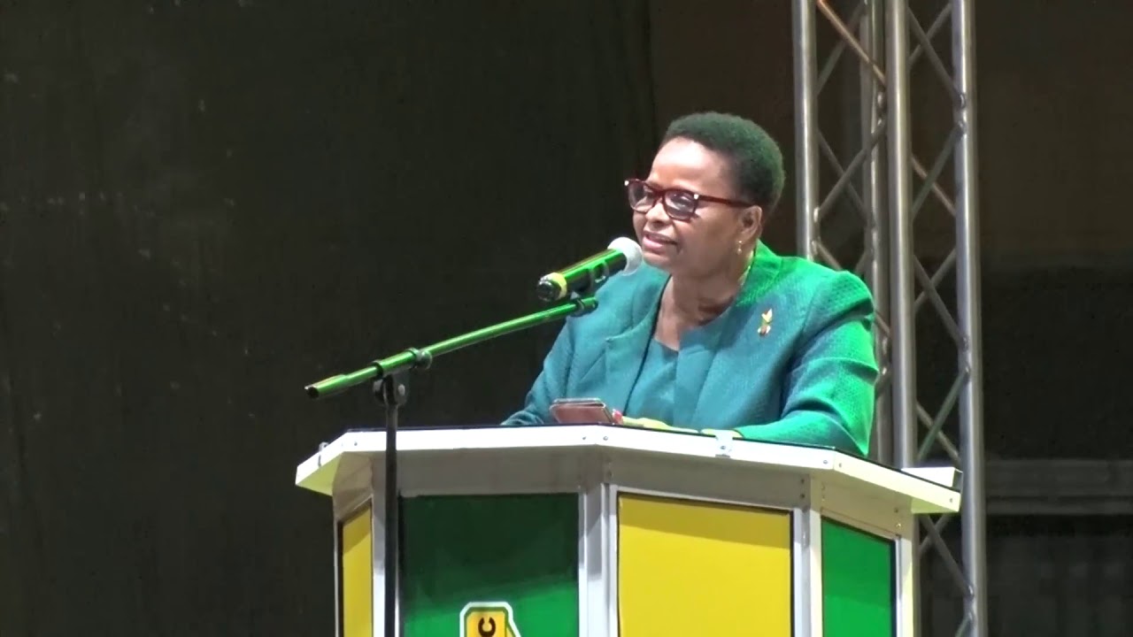 Hon. Volda Lawrence & Hon. Tabitha Sarabo-Halley at Golden Grove Rally ...