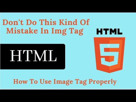 Don't do this kind of mistake in img tag, how to use img tag in html ...