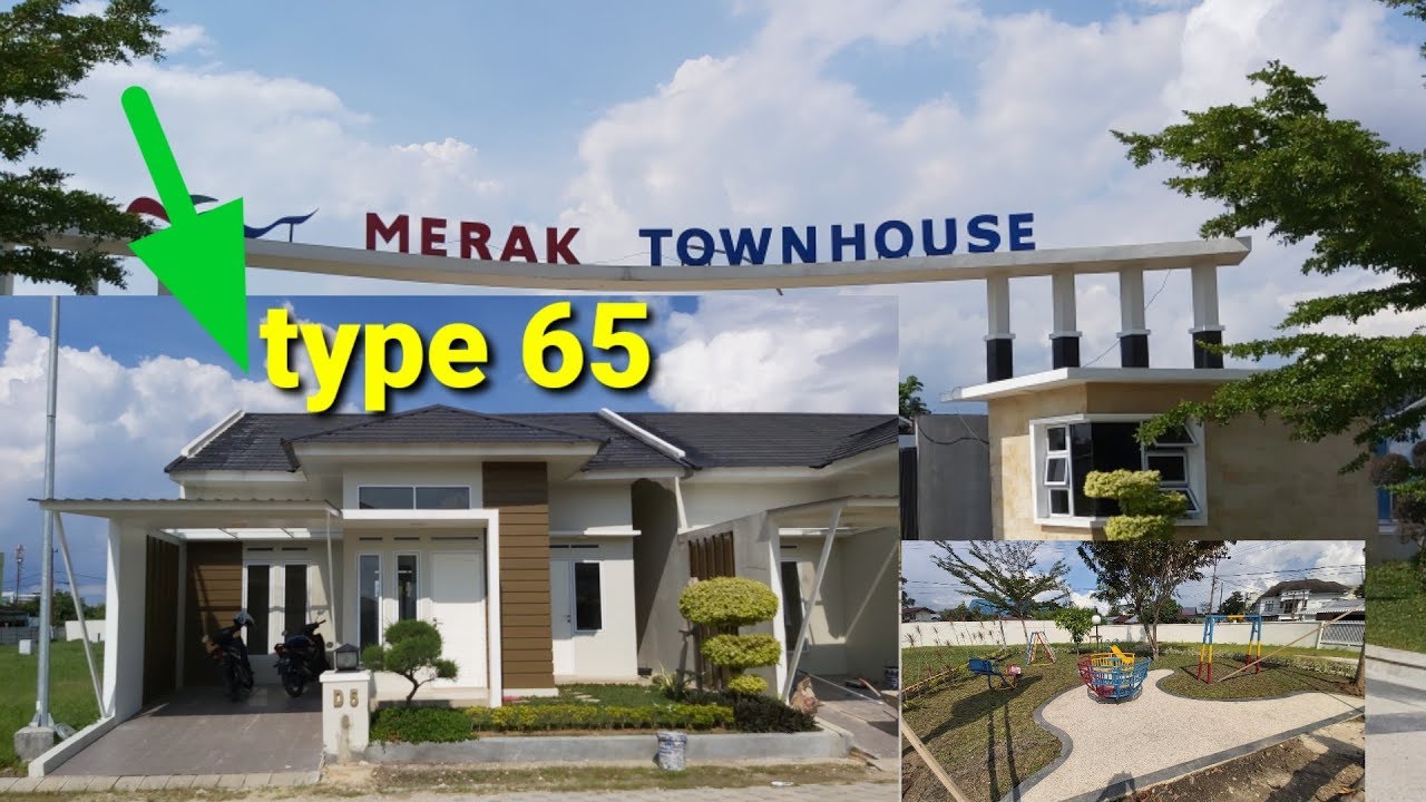 Review rumah type 65 minimalis 1lantai merak town house pekanbaru# ...