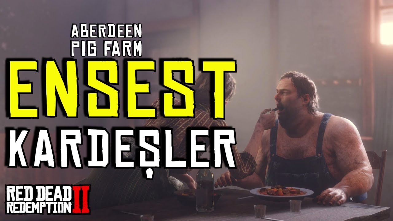 ABERDEEN DOMUZ ÇİFTLİĞİNİN SIRRI / ABERDEEN PİG FARM | RED DEAD ...