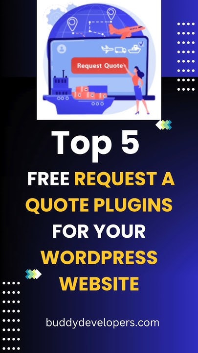 Top 5 Free Request a Quote Plugins in WordPress #shorts #wordpress #wordpressplugin #website ...