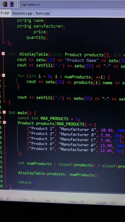 adding products c++ #cpp #code #coding #codemasters #coderstokyo #codinglife #codingninja # ...