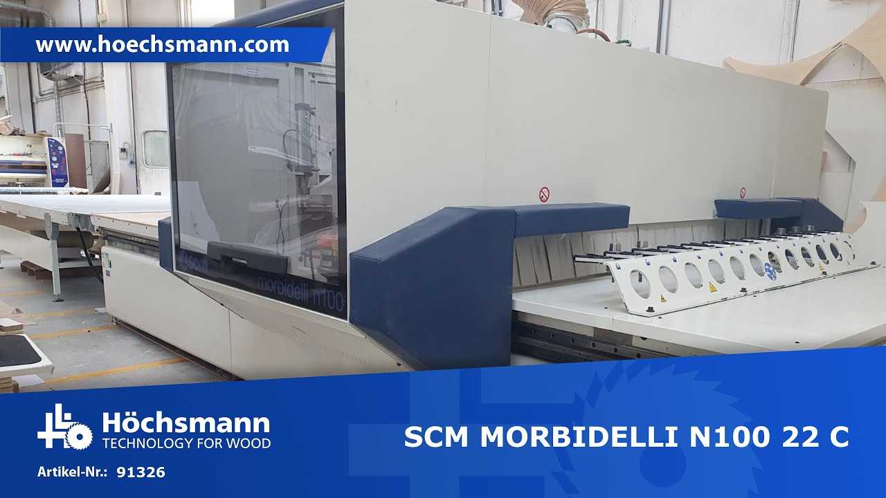 SCM MORBIDELLI N100 22 C (Höchsmann Klipphausen) - YouTube