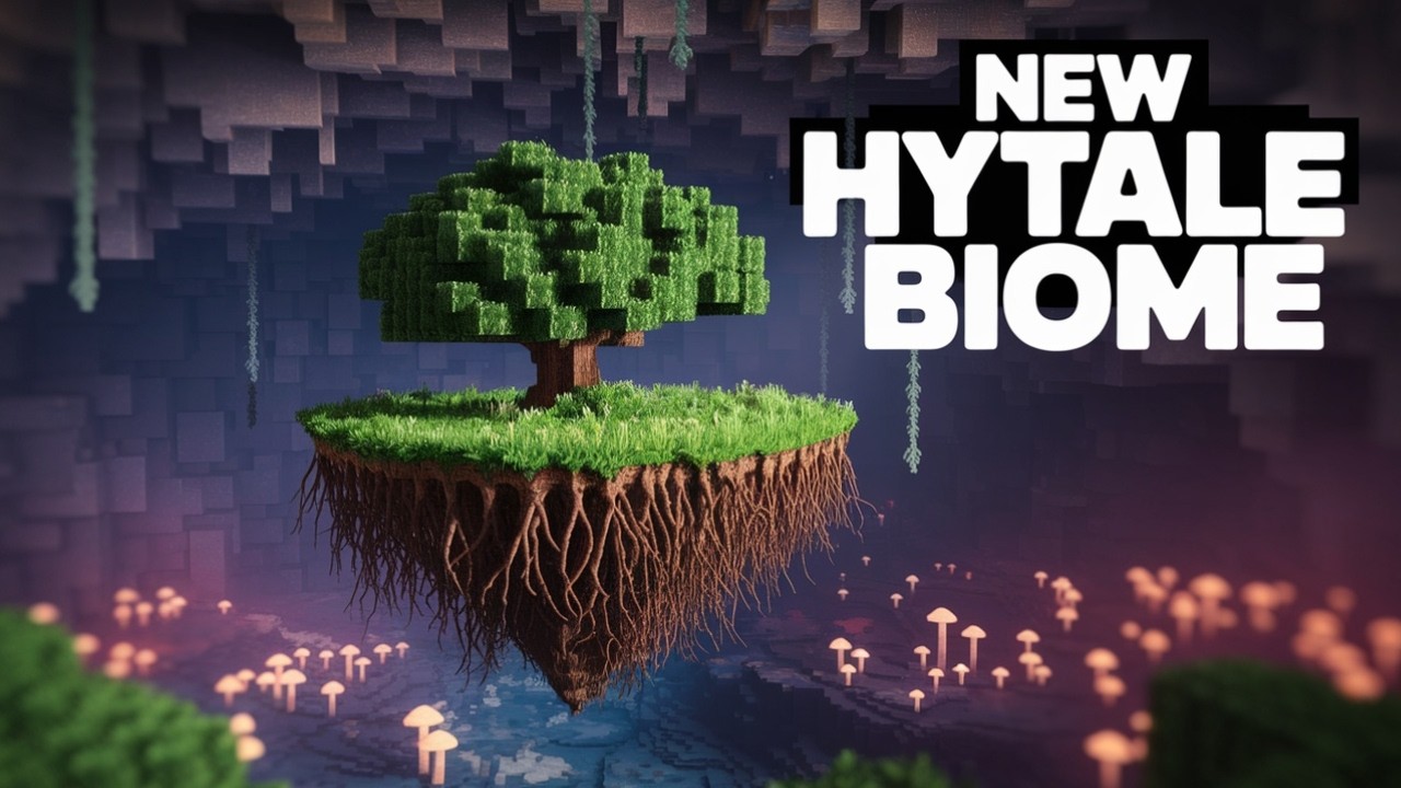 Brand New Hytale Biome Screenshots! - YouTube