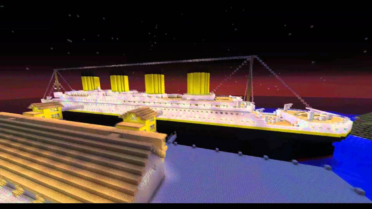 Minecraft Titanic - YouTube