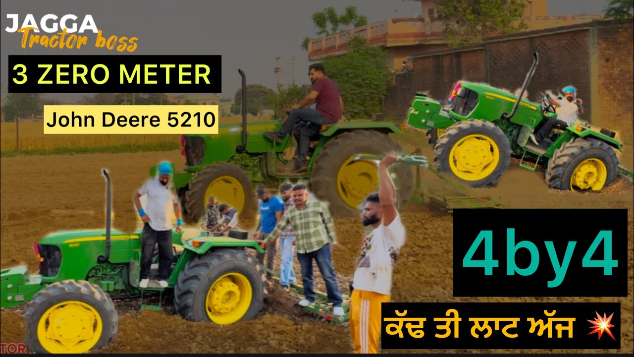 3 ZERO METER JOHNDEERE ਅੱਜ ਅੱਗ 💥 ਕੱਢਤੀ ਟ੍ਰੈਕਟਰਾਂ ਦੀ - YouTube