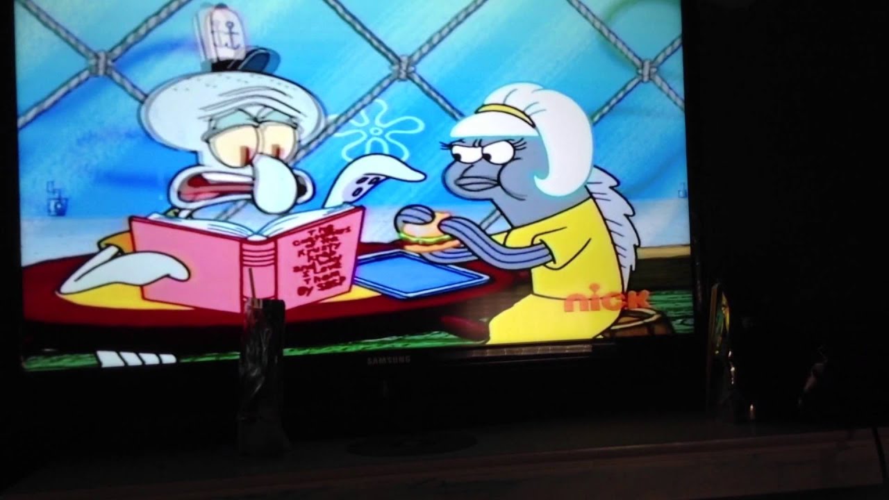 Sponge bob naming all the customers - YouTube