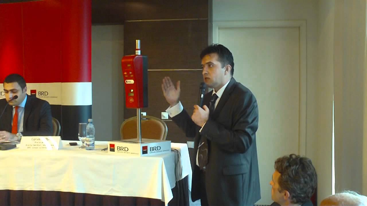 Ciprian Nicolae, BRD, exemplifica modul de functionare a dispozitivelor ...