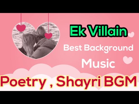Ek Villain Galliyan Sad BGM | Ek Villain Background Music Aa Aa Aa |Stolen poetry officia