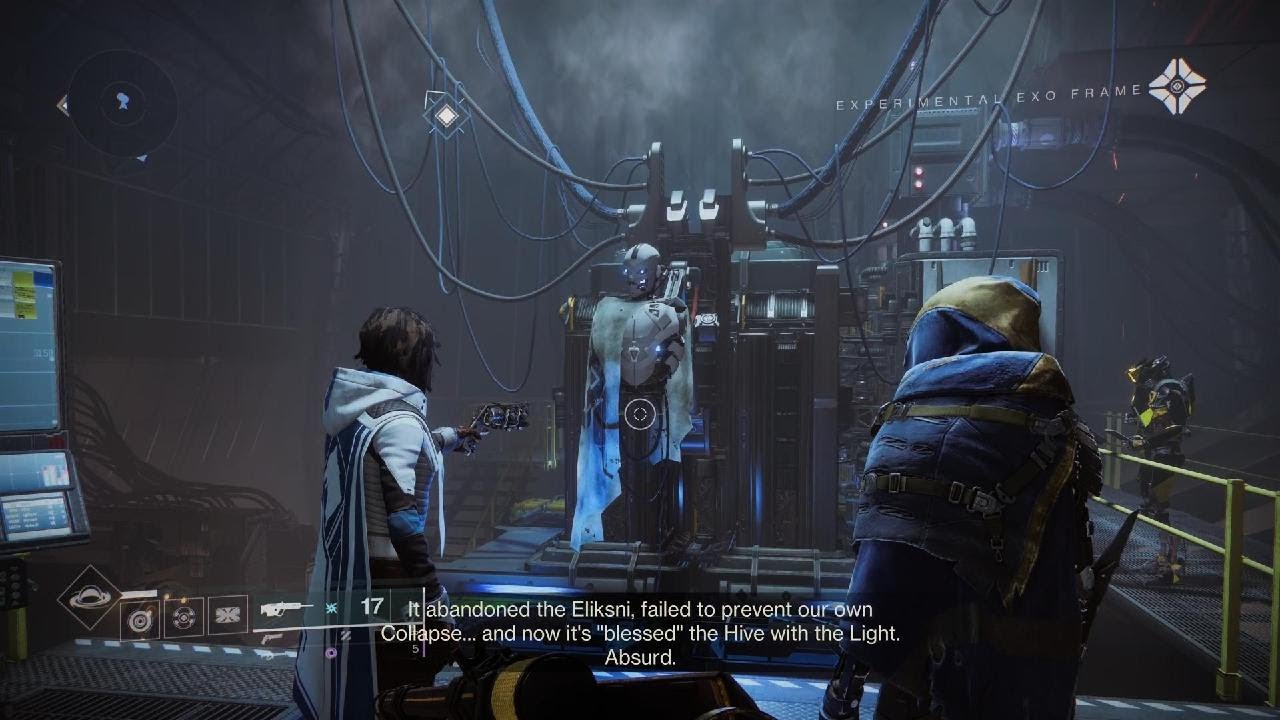 Destiny 2 Anna VS Clovis bray AI - YouTube