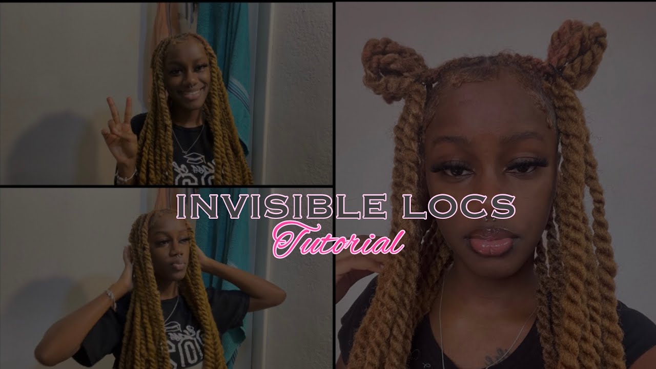 *EXTENDED* Invisible Locs Tutorial😍 | Style my locs with me ️ - YouTube