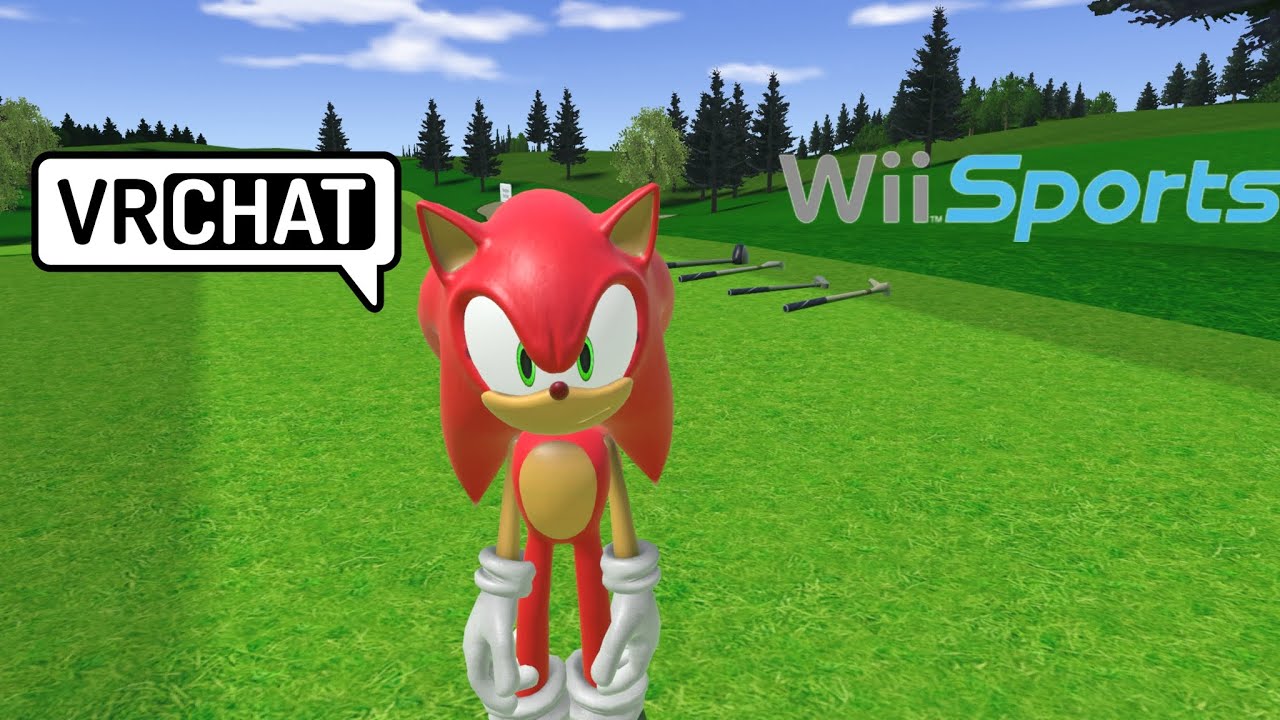Logan play wii sports in vrchat - YouTube