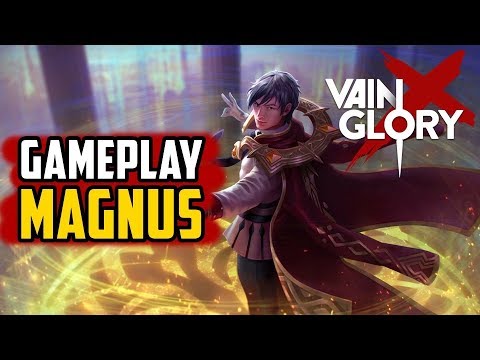 VAINGLORY | MAGNUS UM DOS NOVOS HEROIS GAMEPLAY 5X5 - YouTube