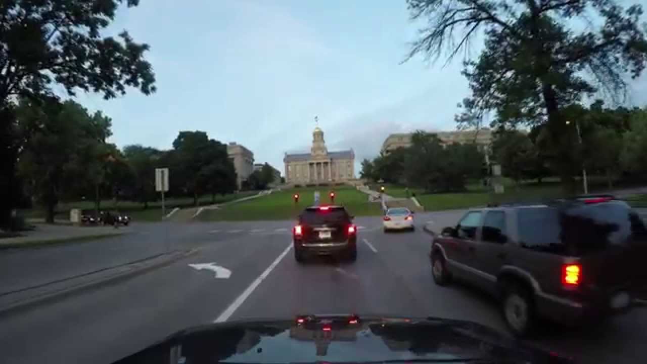 Drive in Iowa City Part 1 shot in 4K - YouTube
