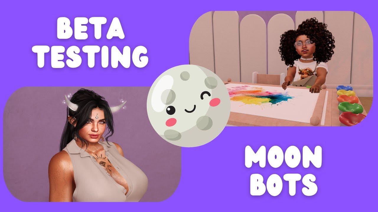 MoonBots Beta Access: Bot Babies for Second Life Families - YouTube