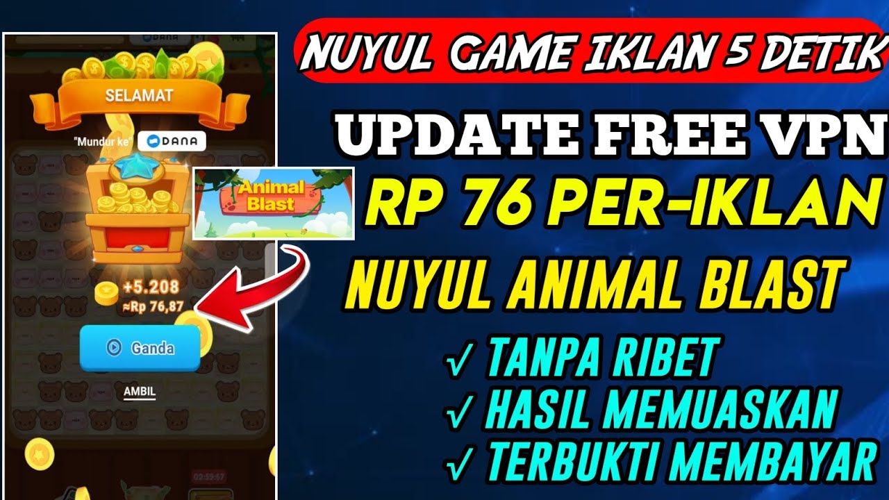 cara nuyul game iklan 5 detik terbaru | nuyul game iklan akses awal ...