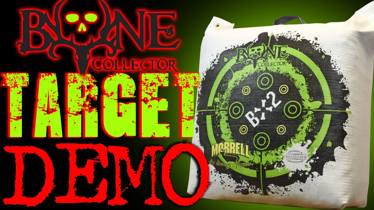 Bone Collector BX2 Field Point Crossbow Archery Target by Morrell - YouTube