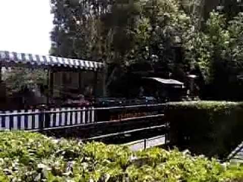 Disneyland Railroad E.P. Ripley Leaves Main Street U.S.A. Station - YouTube
