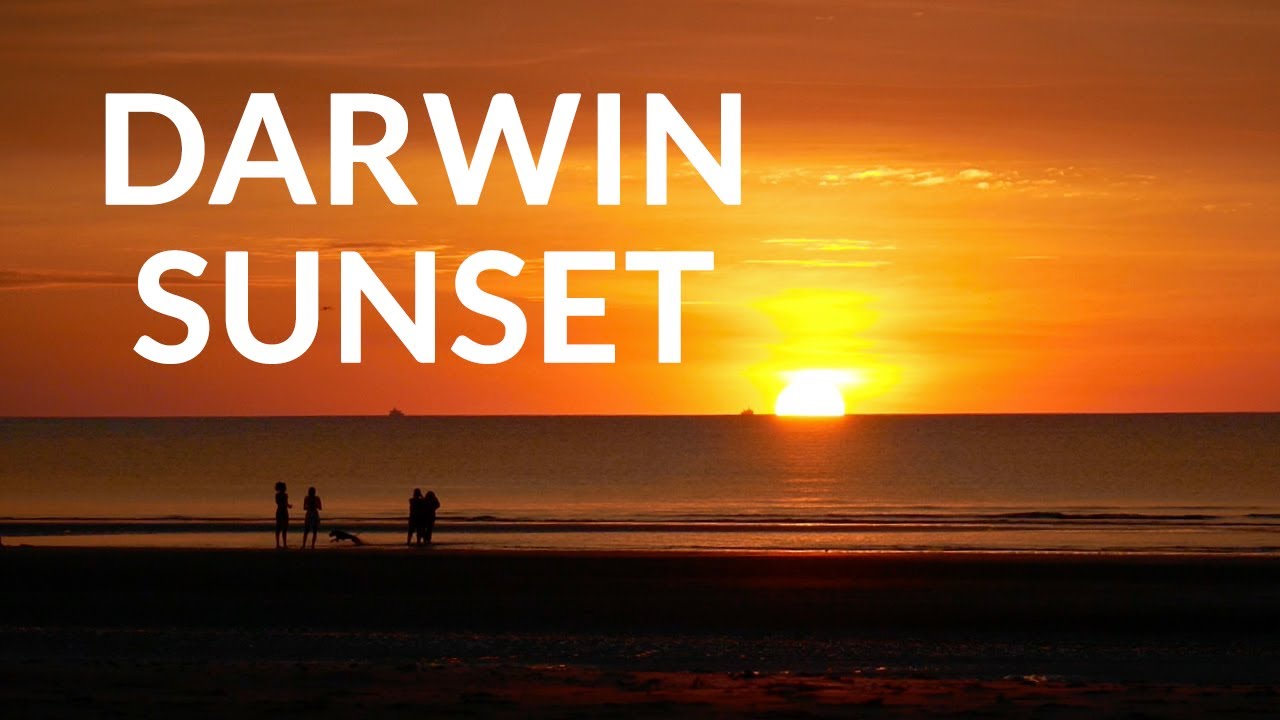 Amazing sunset in Darwin - Lee Point - Northern Territory - YouTube