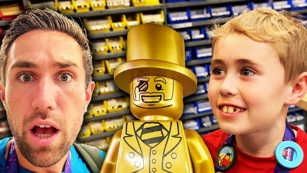 EXCLUSIVE LegoLand TOUR! MASTER Builder Studio! [LegoLand California ...