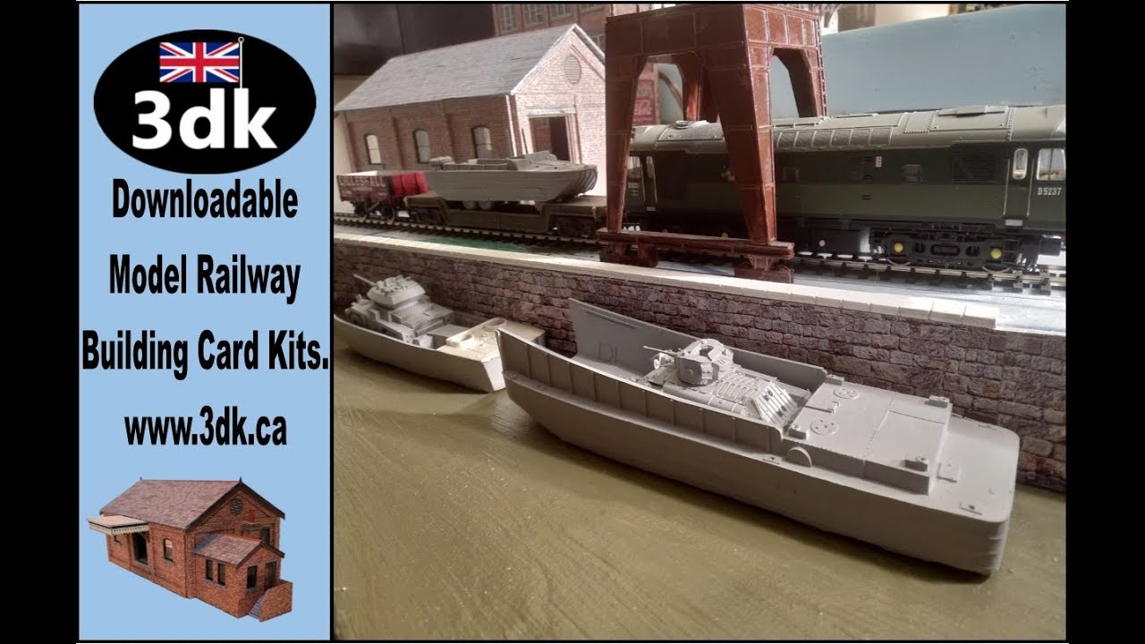 3dk low cost high quality building kit demonstration railway layout ...