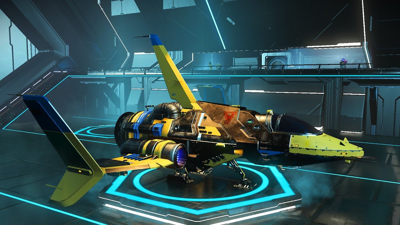 No Man's Sky - Magnificent Breath VR4 - Fighter Ship Location - YouTube