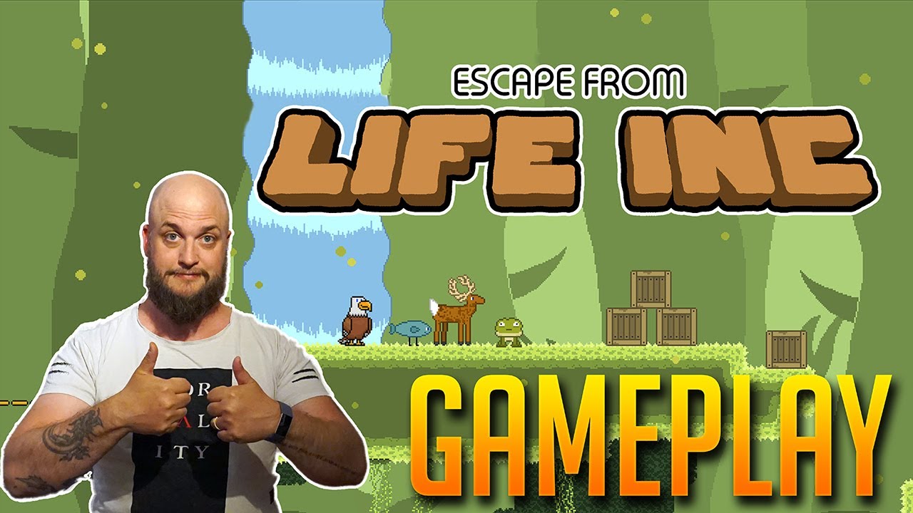 Escape From Life INC - Quirky Story-driven Puzzle Platformer - YouTube
